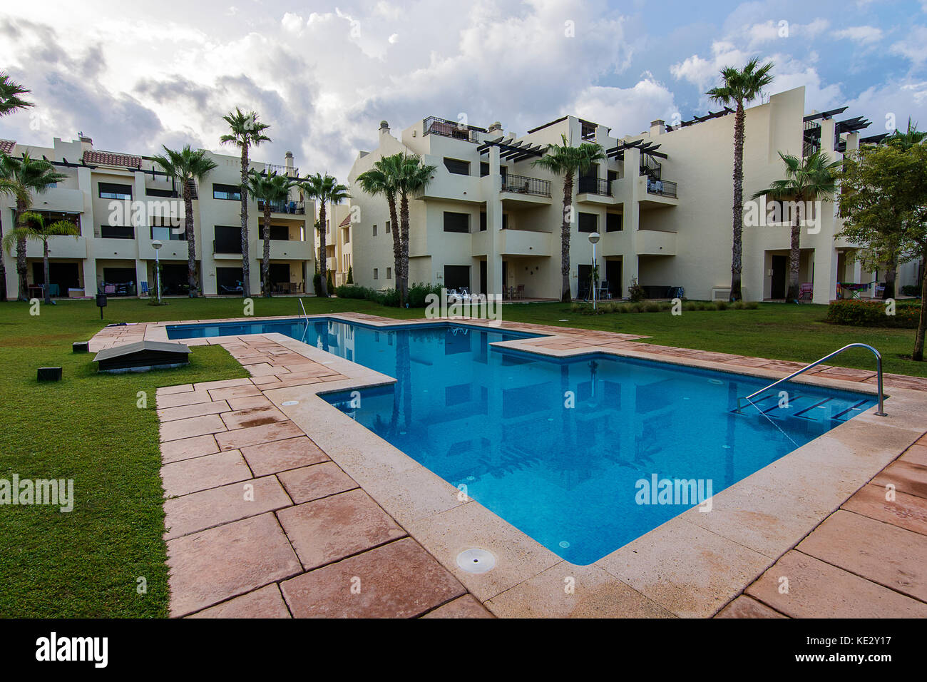 Holiday Resort accommodation Stock Photo - Alamy