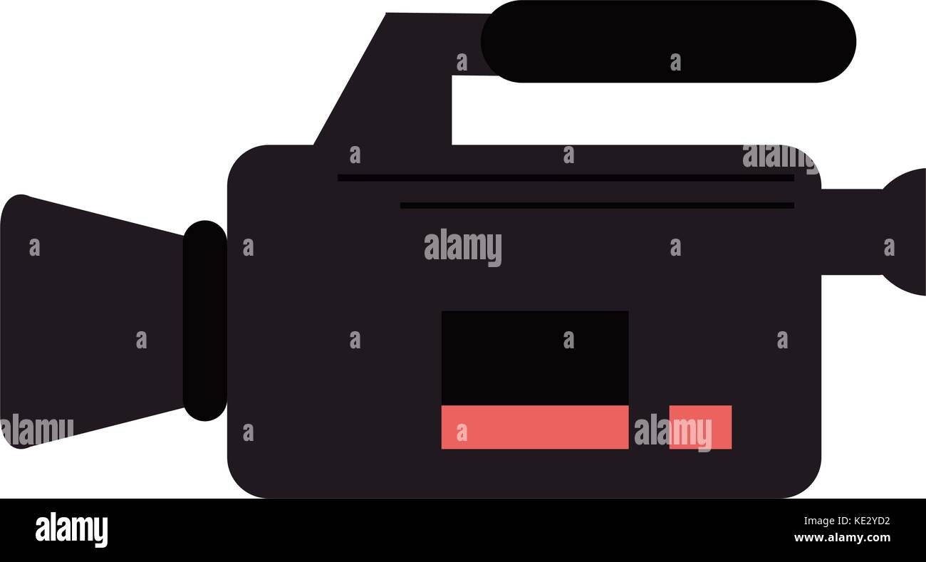video camera sideview icon image Stock Vector Image & Art - Alamy