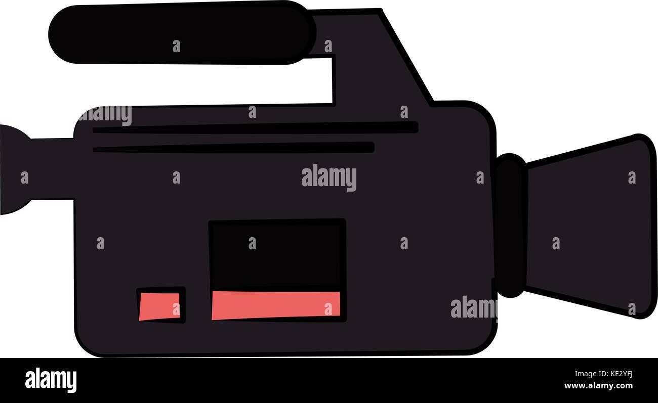 video camera sideview icon image Stock Vector Image & Art - Alamy