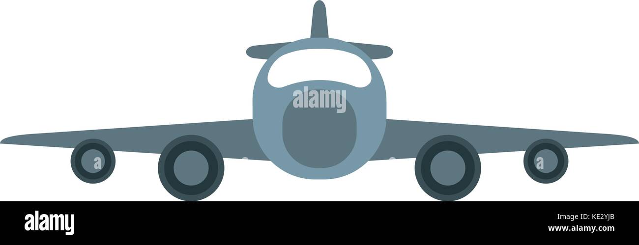 airplane frontview icon image Stock Vector Image & Art - Alamy