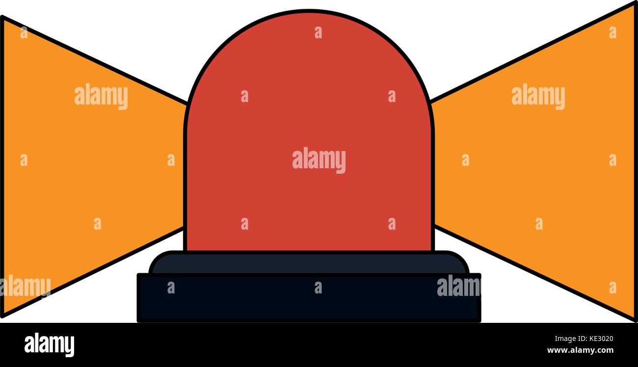 siren or beacon icon image Stock Vector Image & Art - Alamy