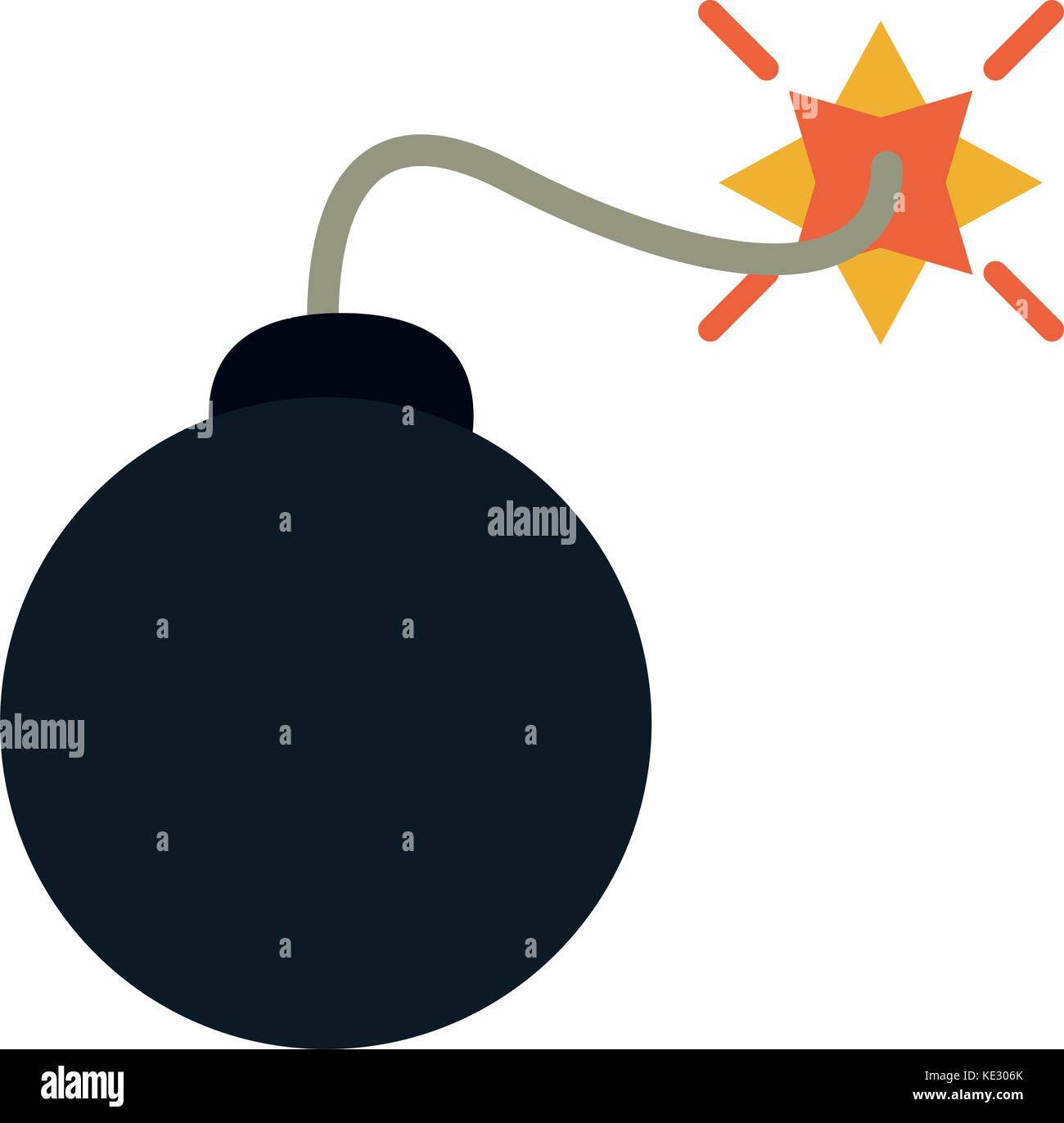 bomb cartoon icon image Stock Vector Image & Art - Alamy