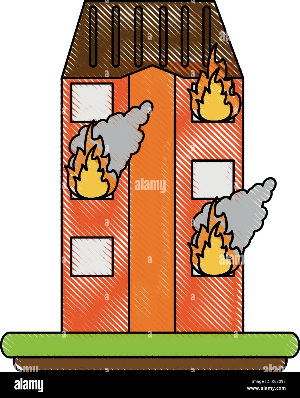 Children house fire tragedy hi-res stock photography and images - Alamy