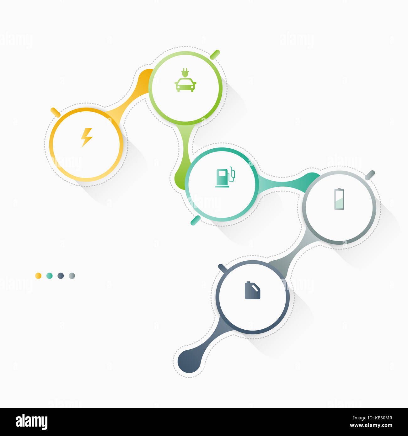 Connected car infographic High Resolution Stock Photography and Images ...