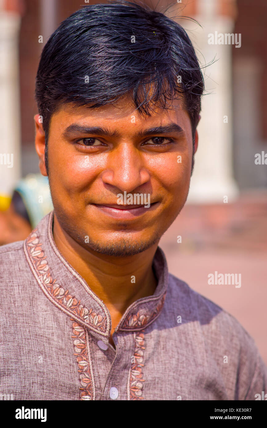 Delhi, India - September 27, 2017: Portrait of a handsome man looking ...