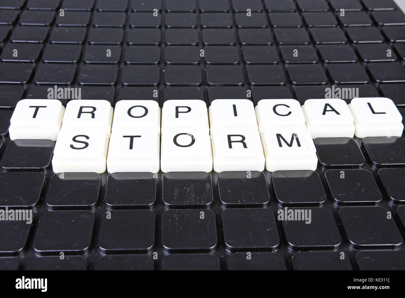 Tropical storm text word photo illustration Stock Photo - Alamy