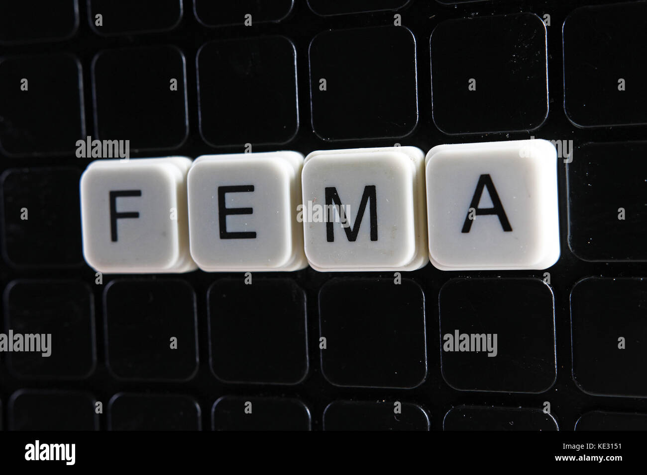 Fema text word photo illustration Stock Photo - Alamy