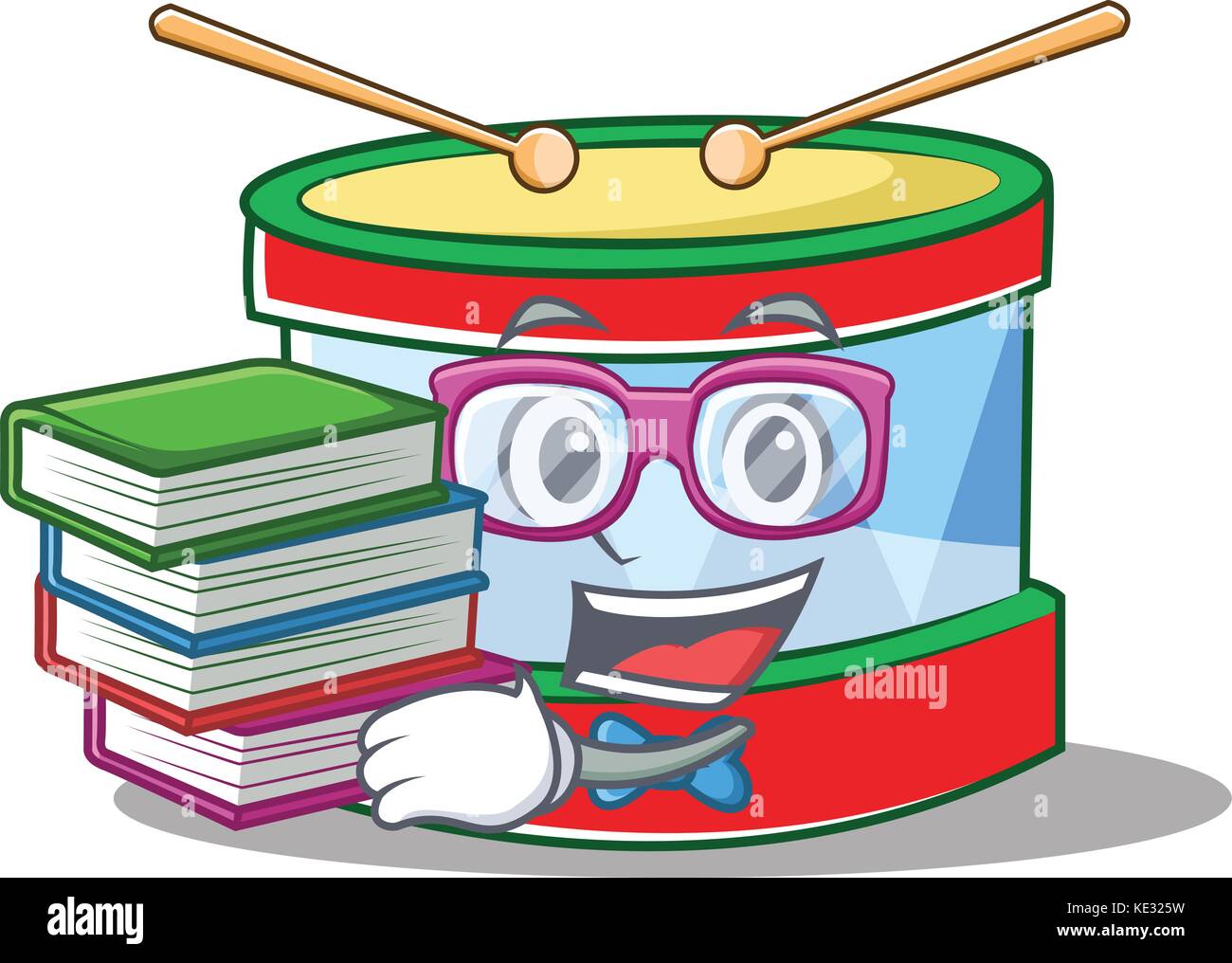 Geek toy drum character cartoon Stock Vector Image & Art - Alamy