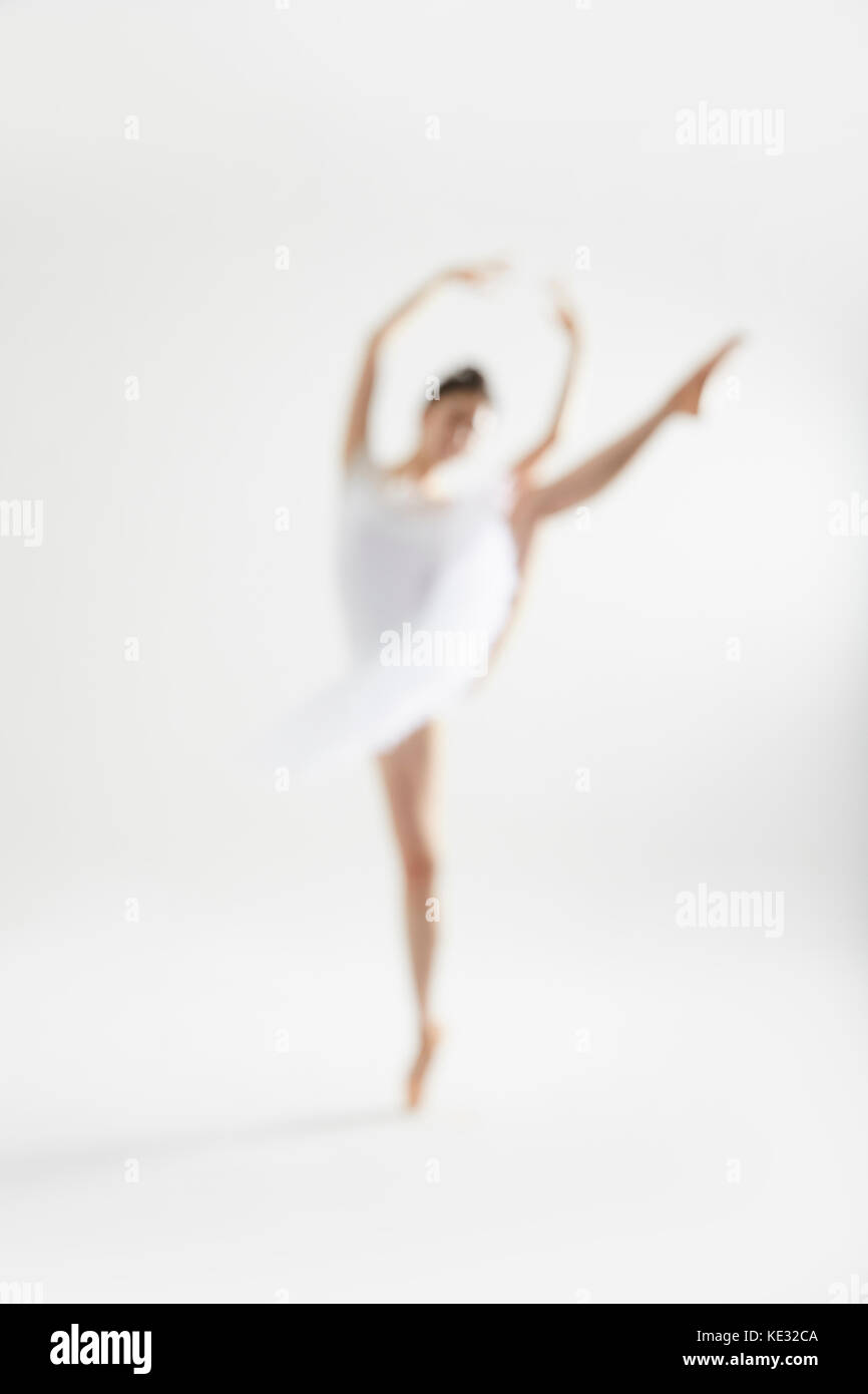 Ballerina leg raised young hi-res stock photography and images - Alamy