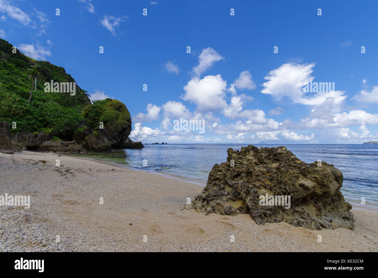 Beautiful white beach in Ivana Island, Batanes , Philippines Stock ...