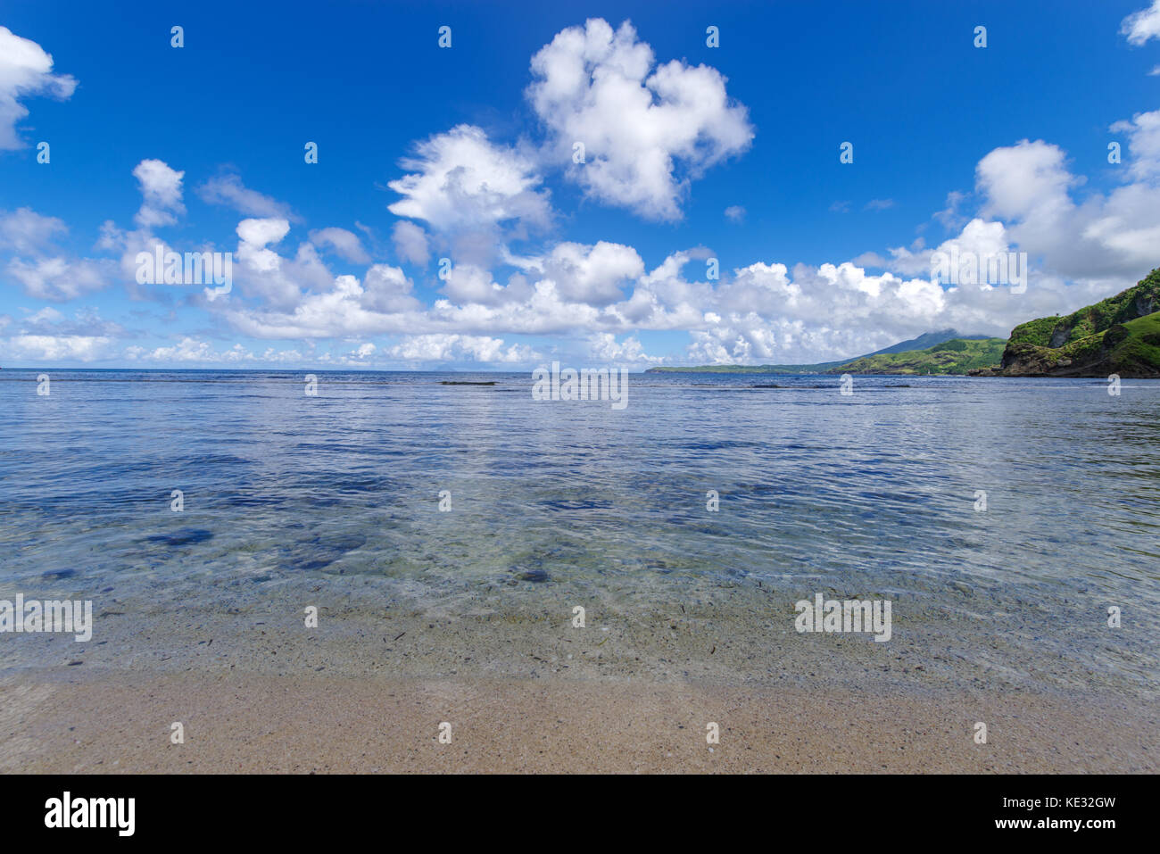 Beautiful white beach in Ivana Island, Batanes , Philippines Stock ...