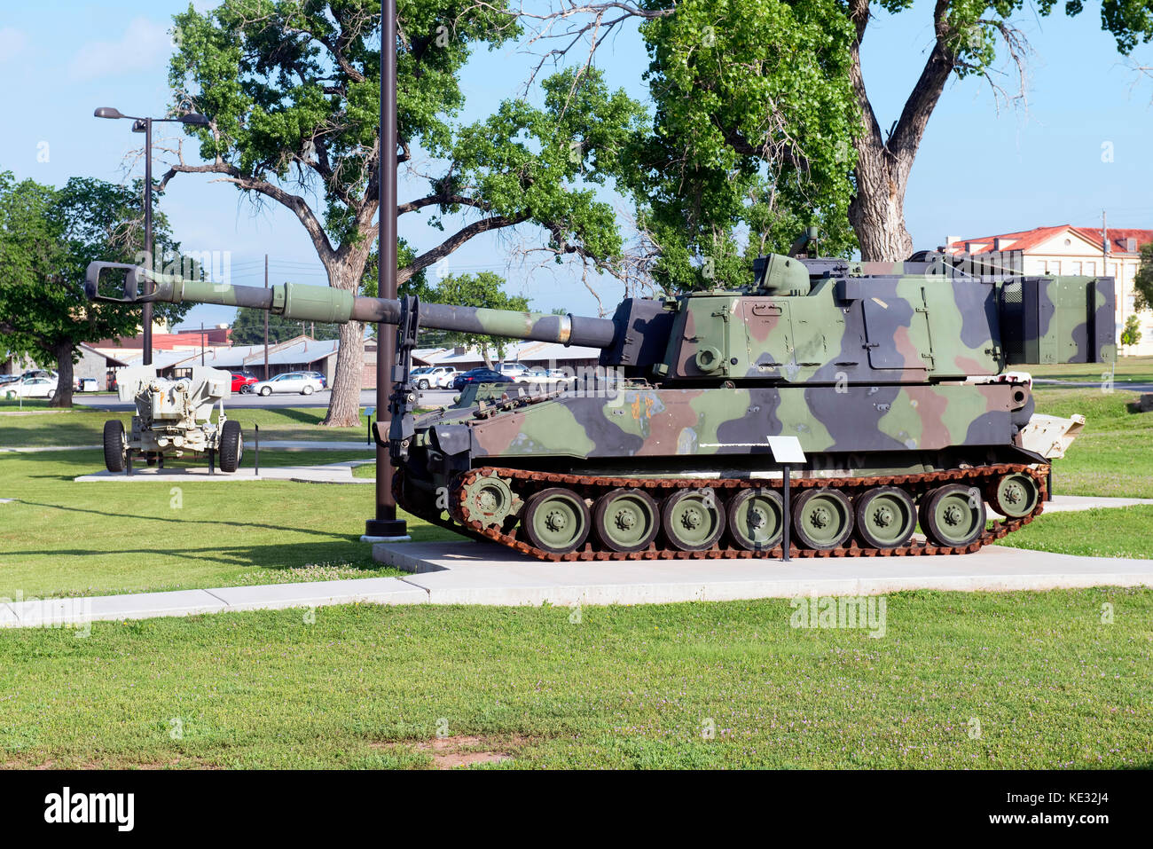 Fort Sill, Oklahoma - May 2016 US Army Field Artillery Museum outdoor ...