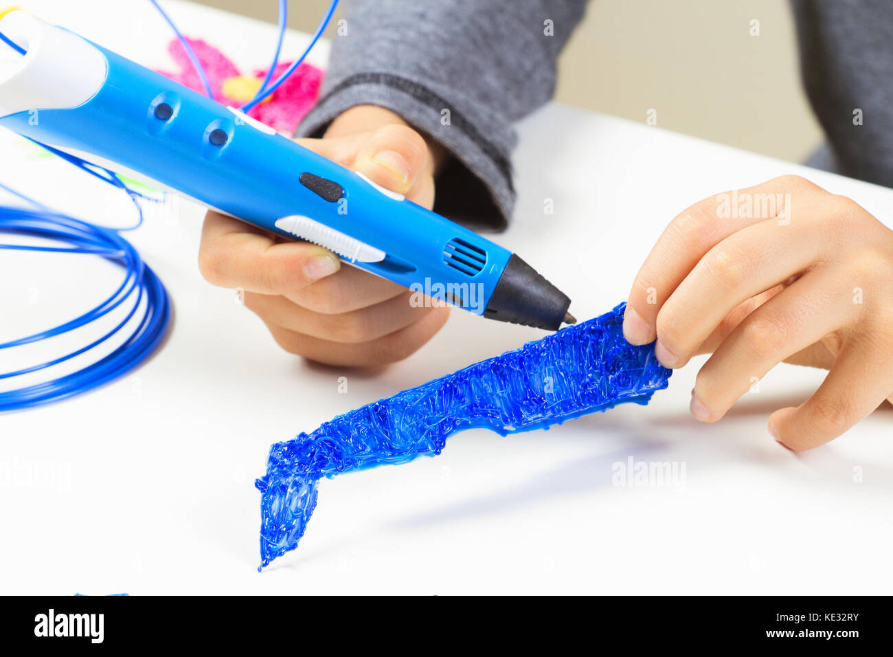 Close up view creating new hi-res stock photography and images - Alamy