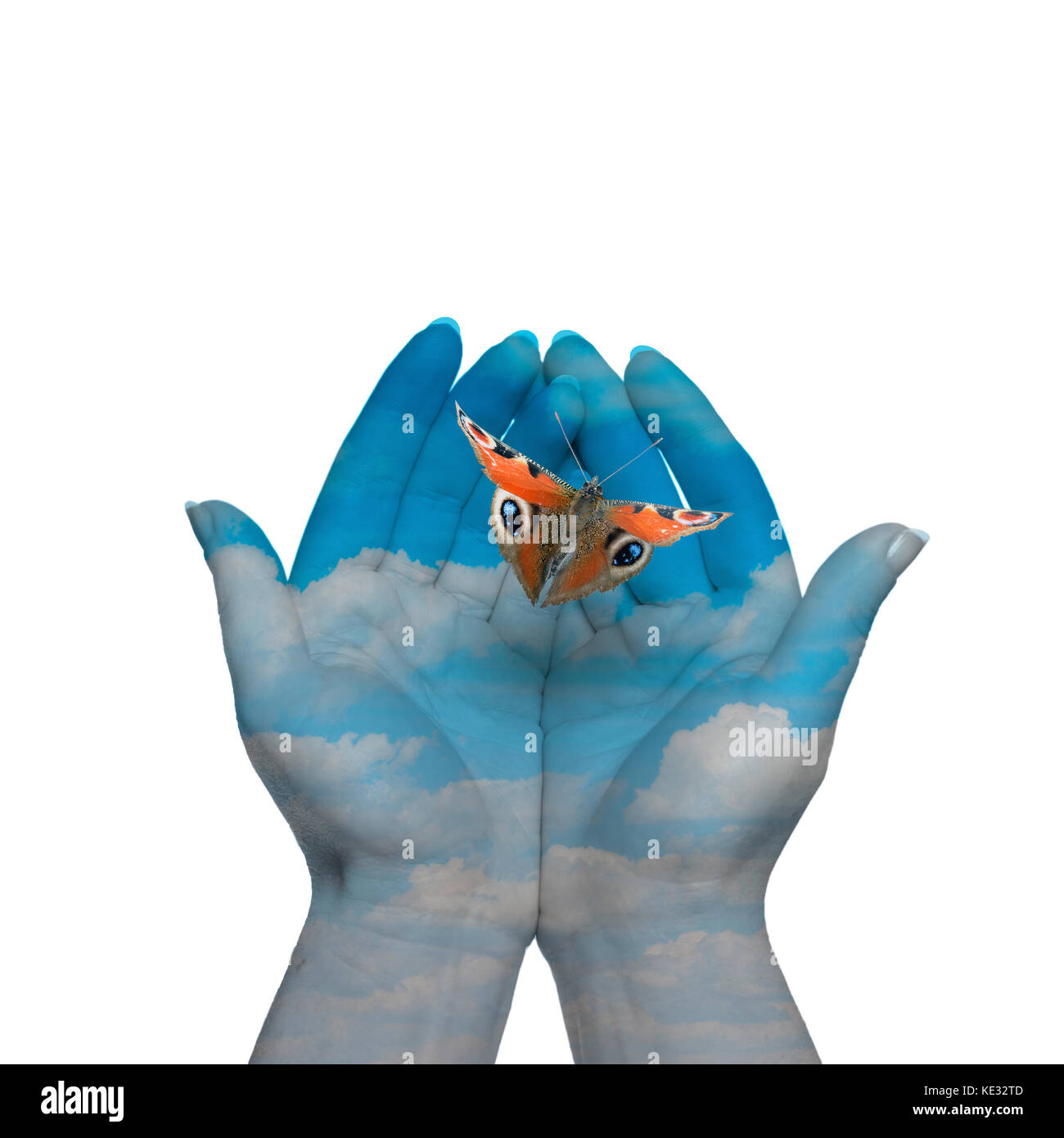 Letting go of hand hi-res stock photography and images - Alamy