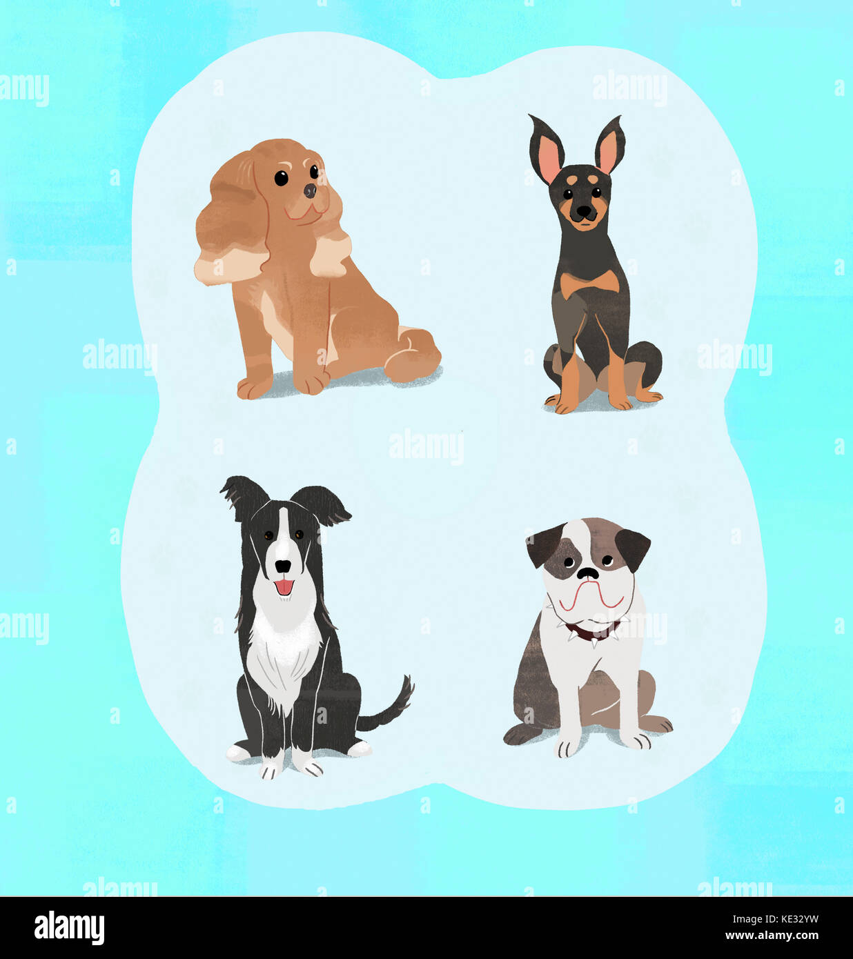 Vintage illustration psd hi-res stock photography and images - Alamy