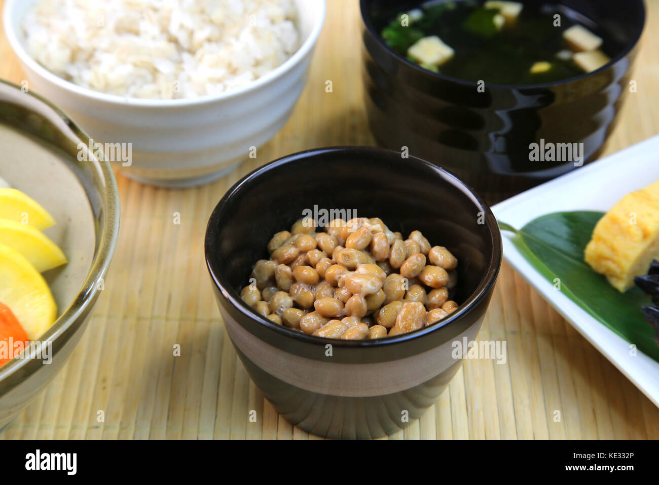 Natto dish hi-res stock photography and images - Alamy