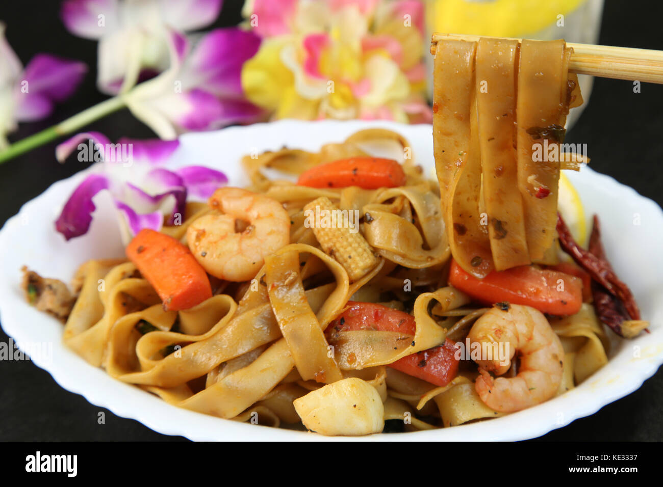 Phad Kee Mao Stock Photo - Alamy