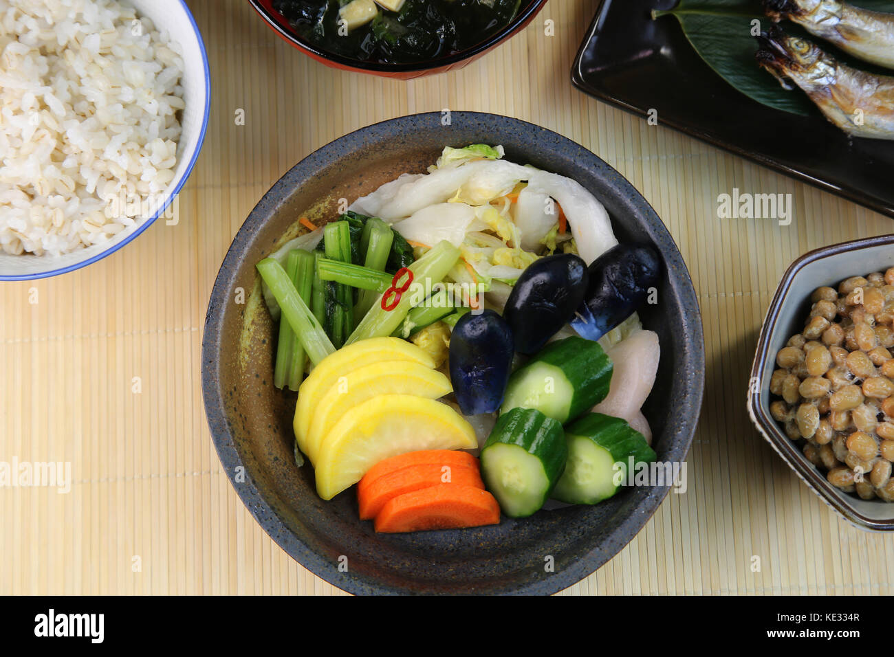 Tsukemono Stock Photos & Tsukemono Stock Images - Alamy
