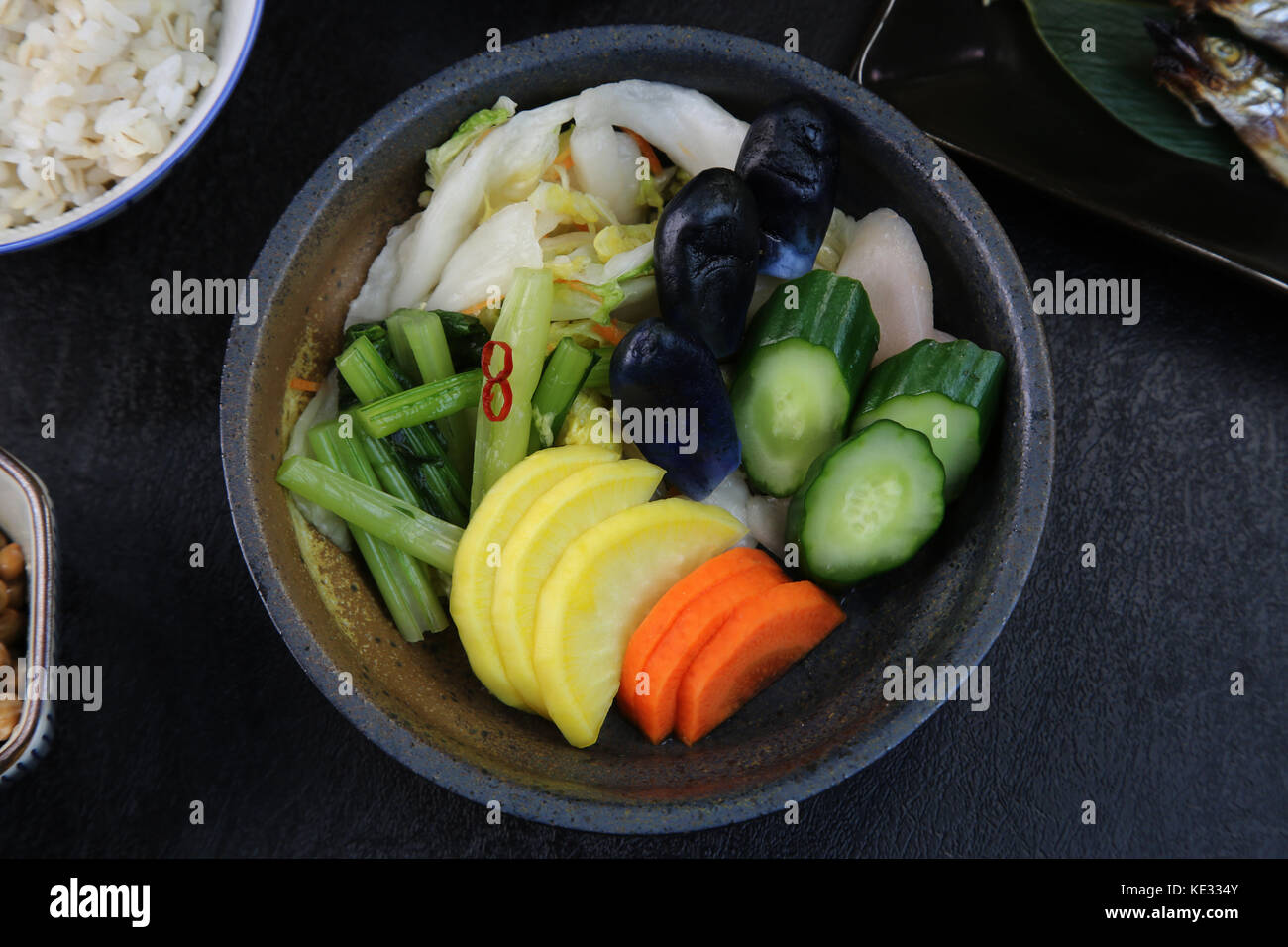 Tsukemono Pickles High Resolution Stock Photography and Images - Alamy