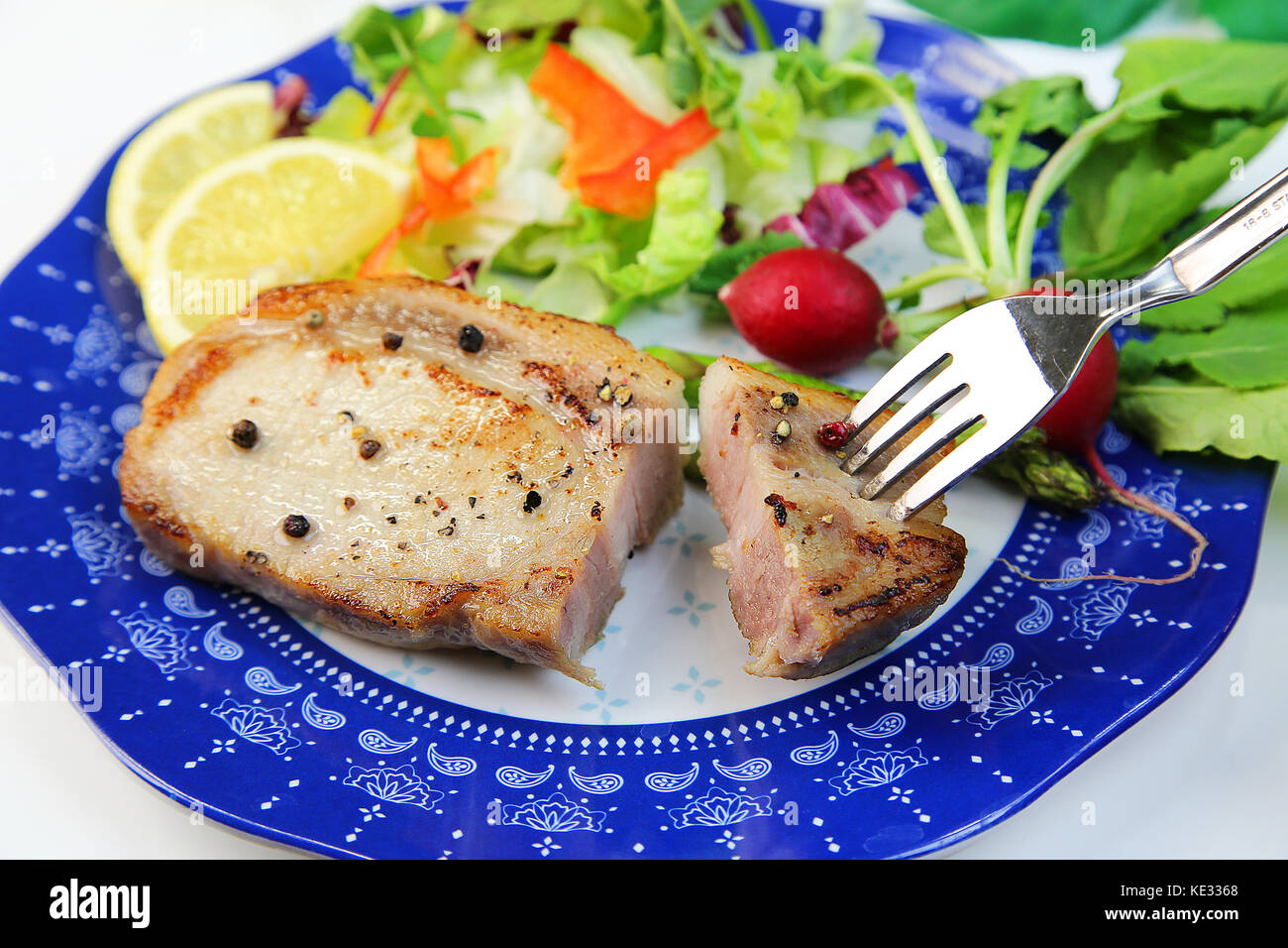 Pork stake hi-res stock photography and images - Alamy