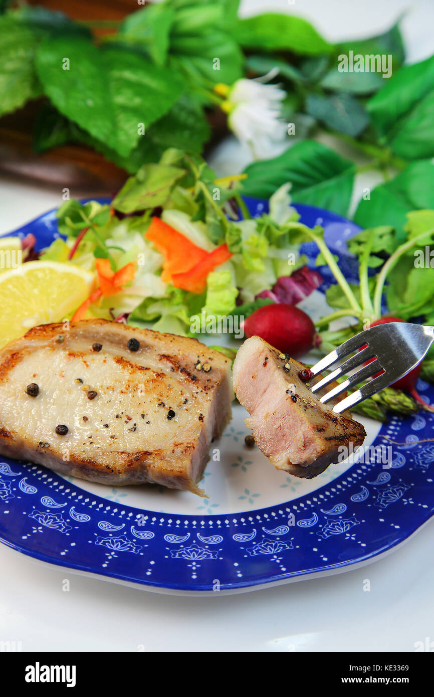 Pork stake hi-res stock photography and images - Alamy