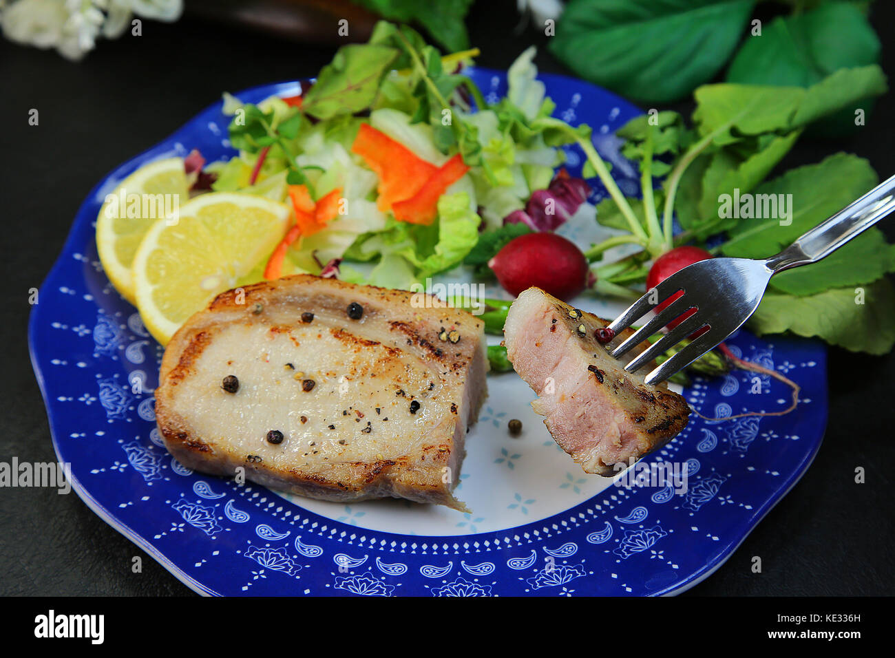 Pork stake hi-res stock photography and images - Alamy