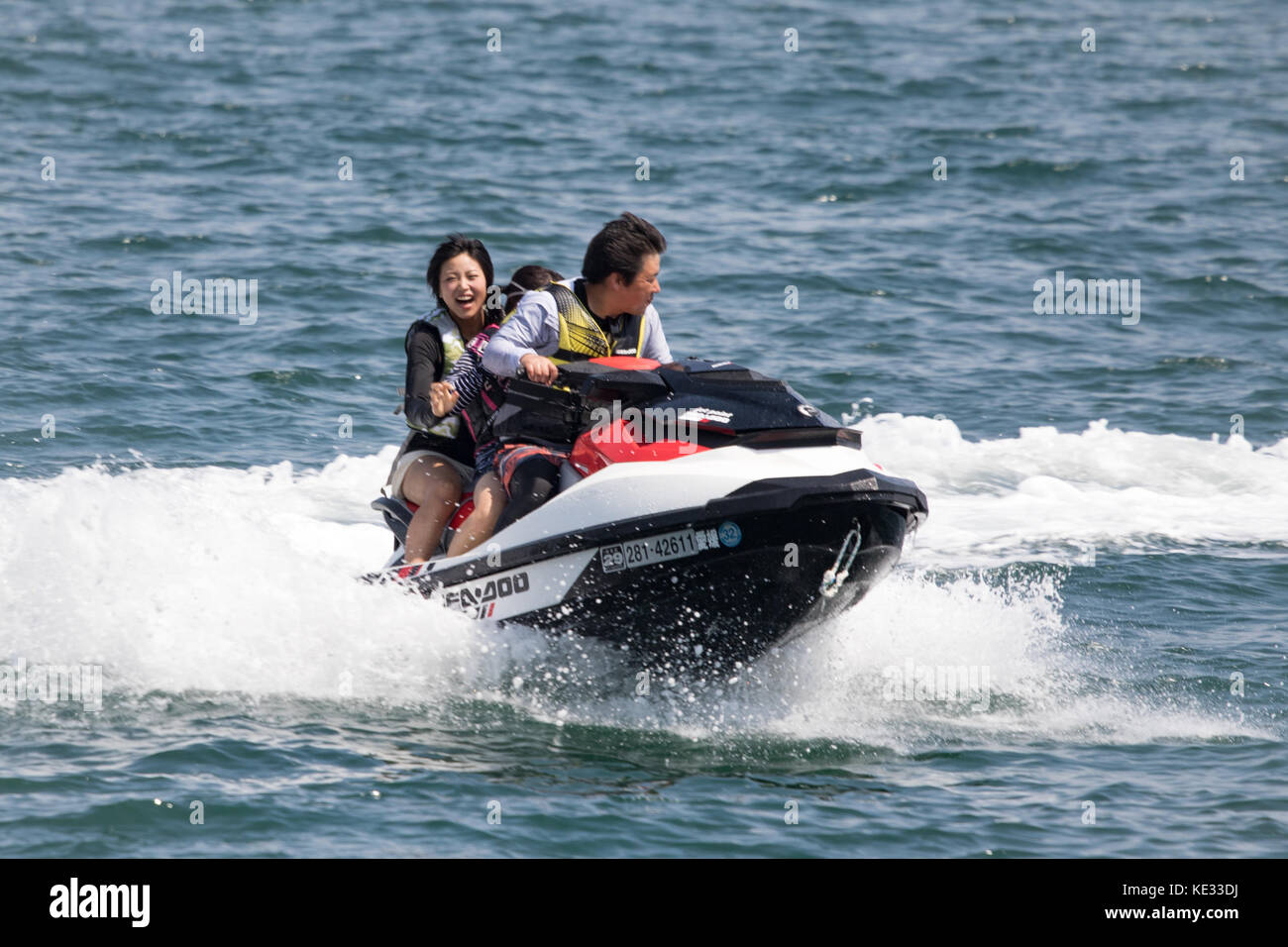 Jet ski child hi-res stock photography and images - Alamy