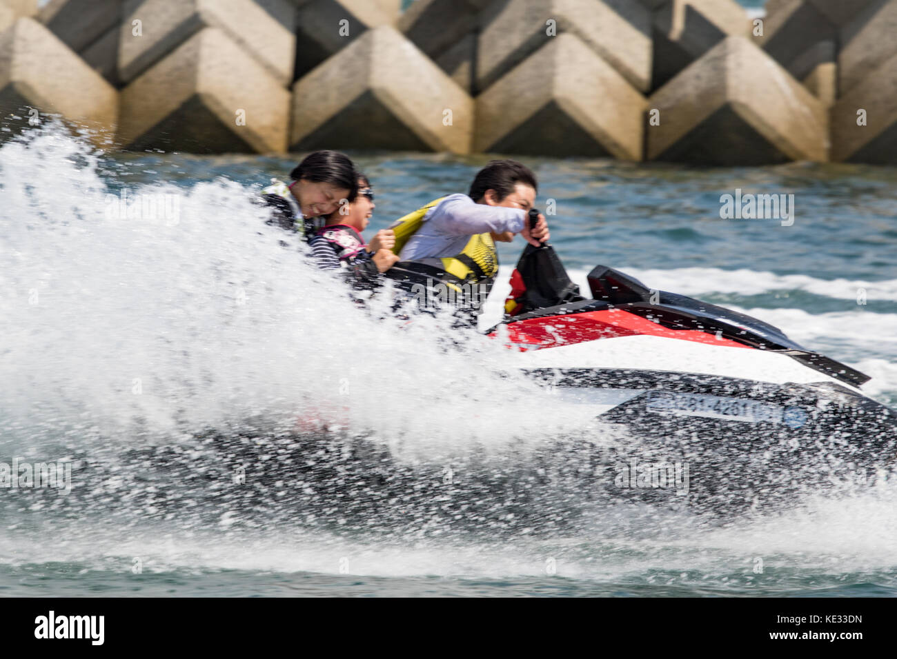 Jet ski child hi-res stock photography and images - Alamy