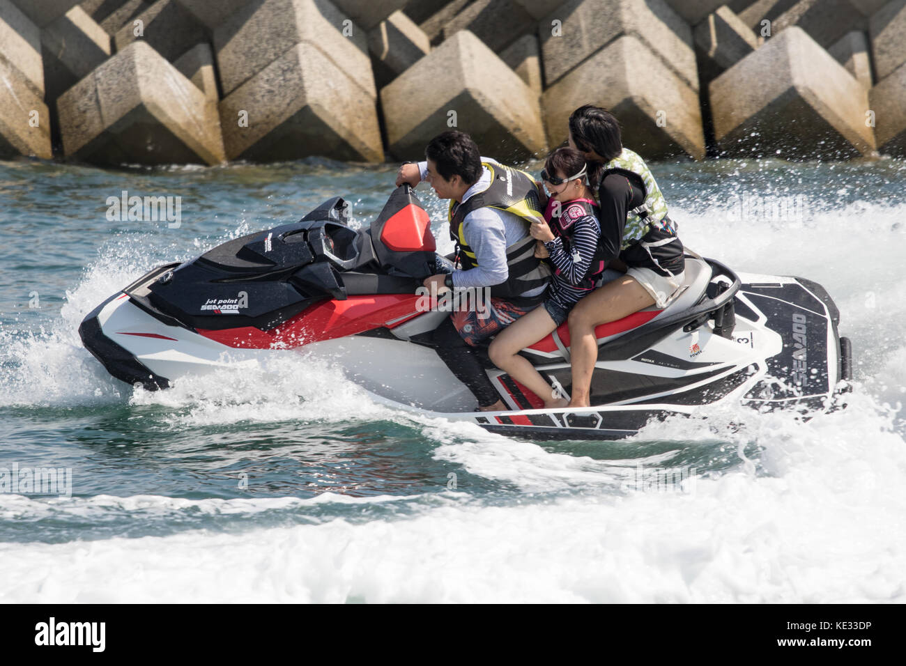 Jet ski girl hi-res stock photography and images - Alamy
