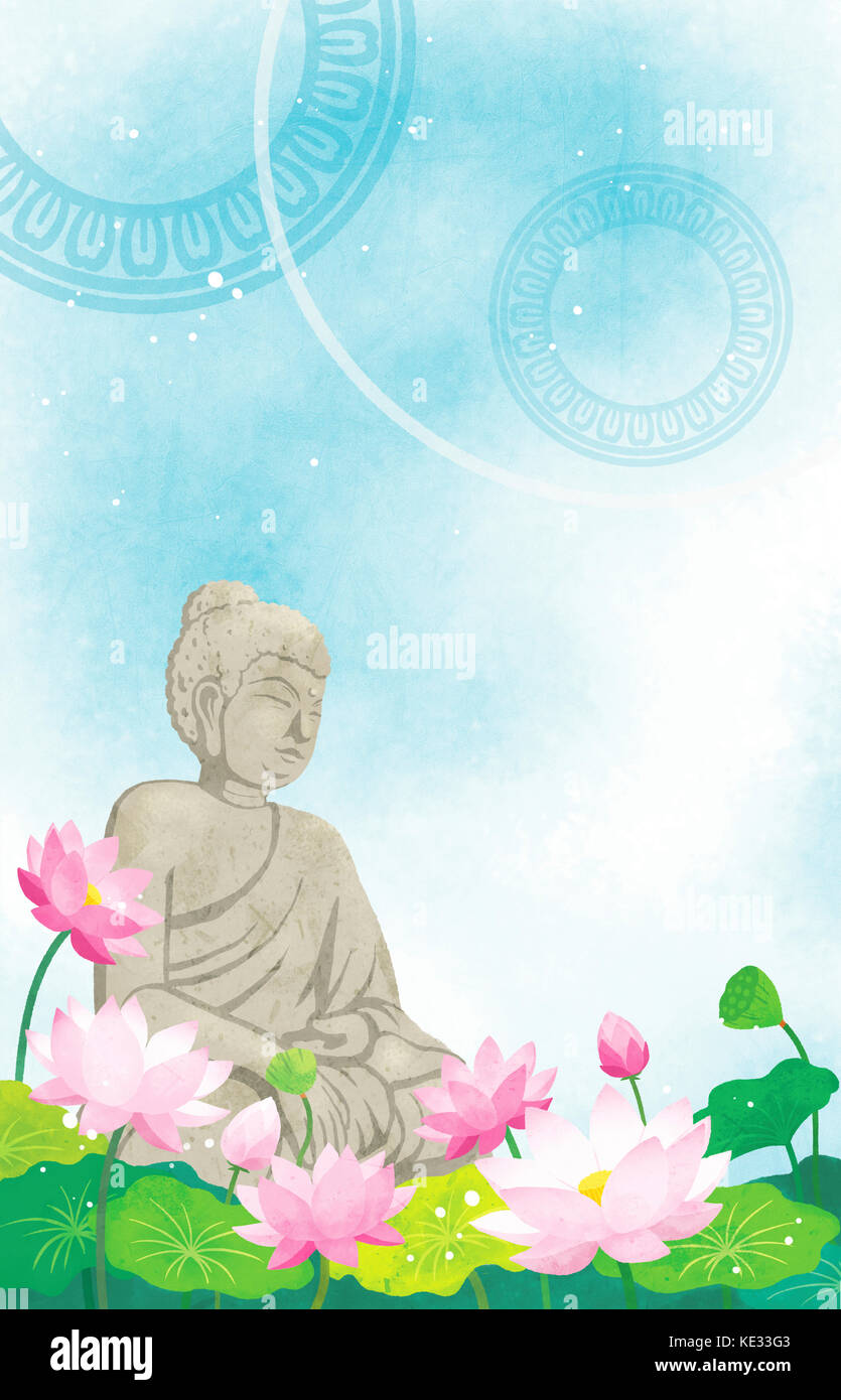 Background of Buddhism Stock Photo - Alamy
