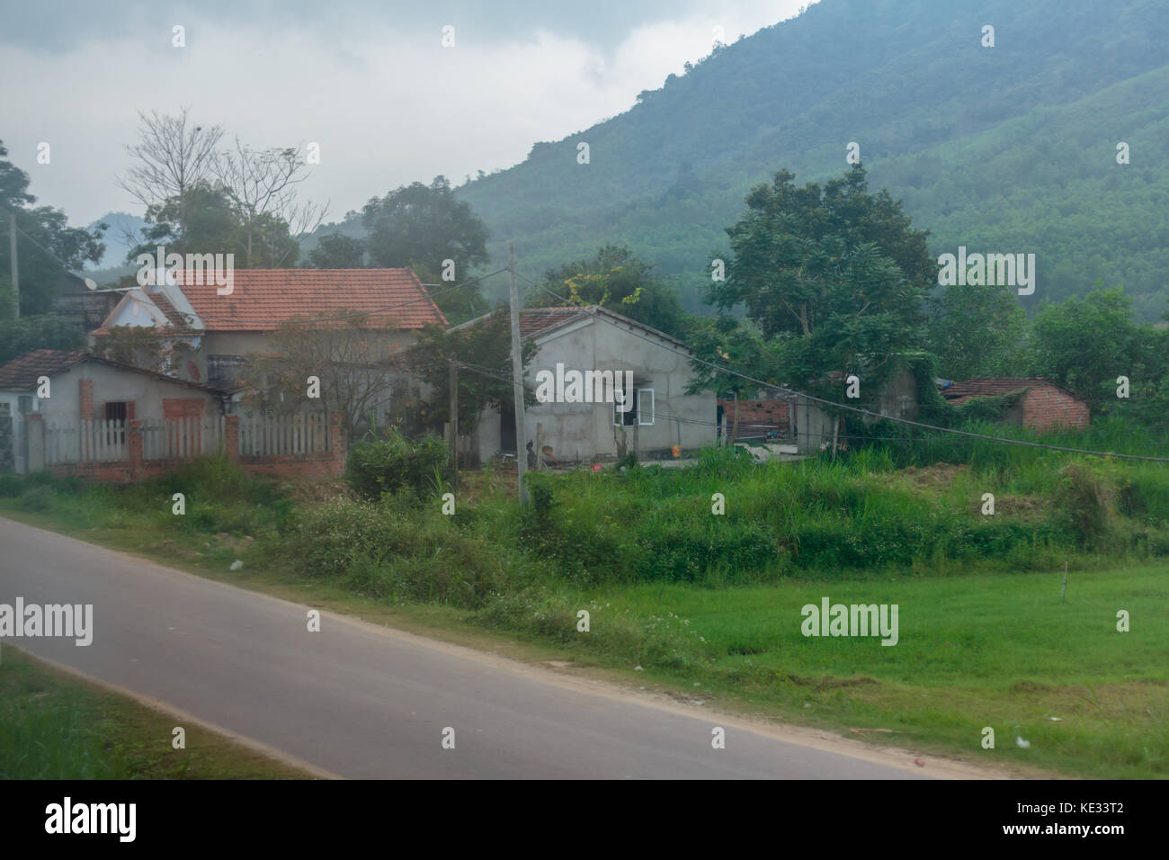 Isolated village in southeast vietnam Stock Photo - Alamy
