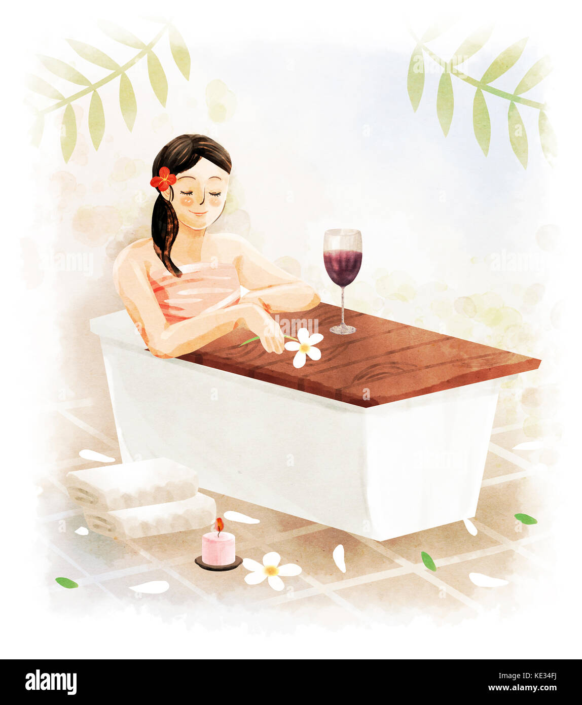 Lower body bathing hi-res stock photography and images - Alamy