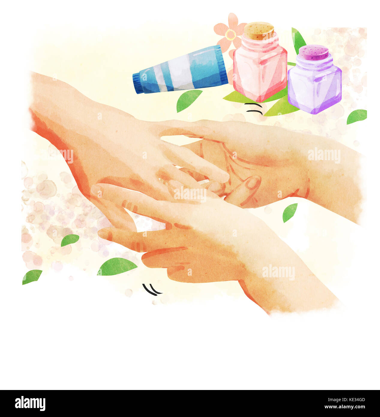 Healing cream body Cut Out Stock Images & Pictures - Alamy