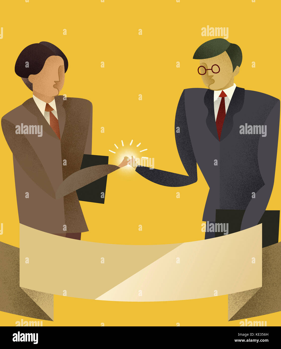 Successful business contract Stock Photo - Alamy