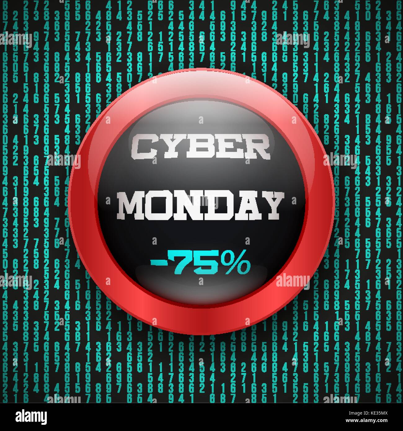 Cyber monday icon Stock Vector Images - Alamy
