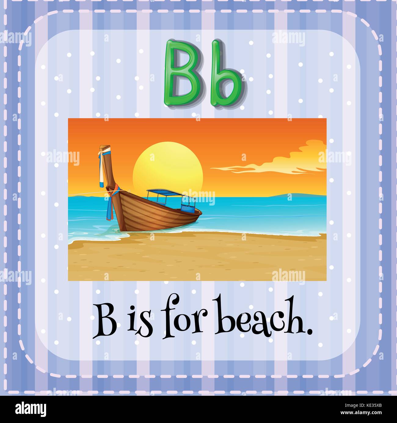 English sunset Stock Vector Images - Alamy