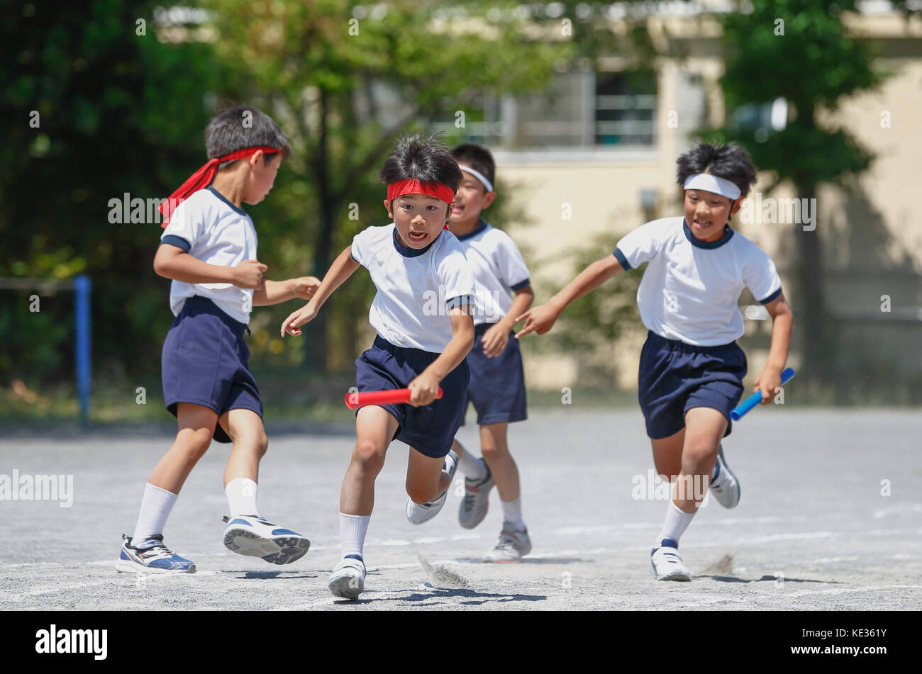 Japan School Sports Day Clipart