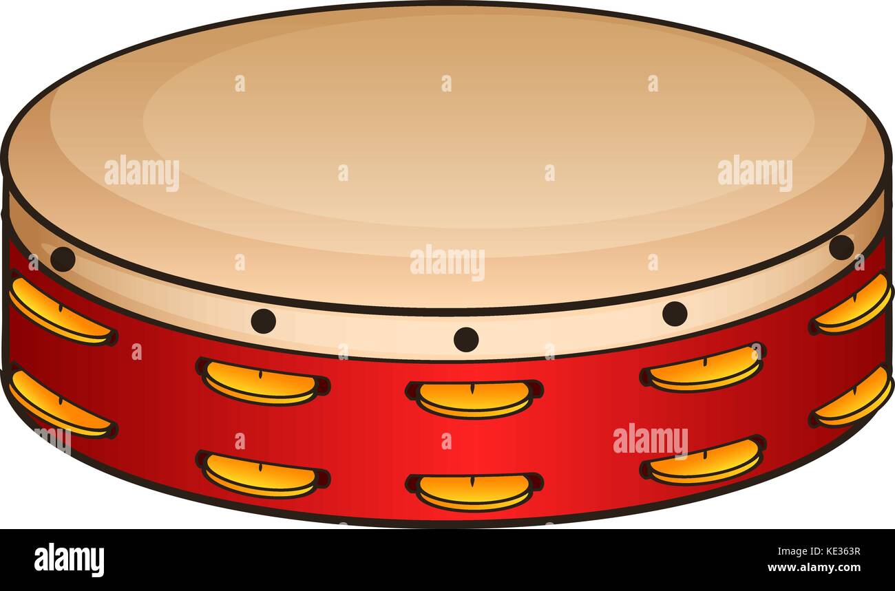 Tambourine clipart hi-res stock photography and images - Alamy