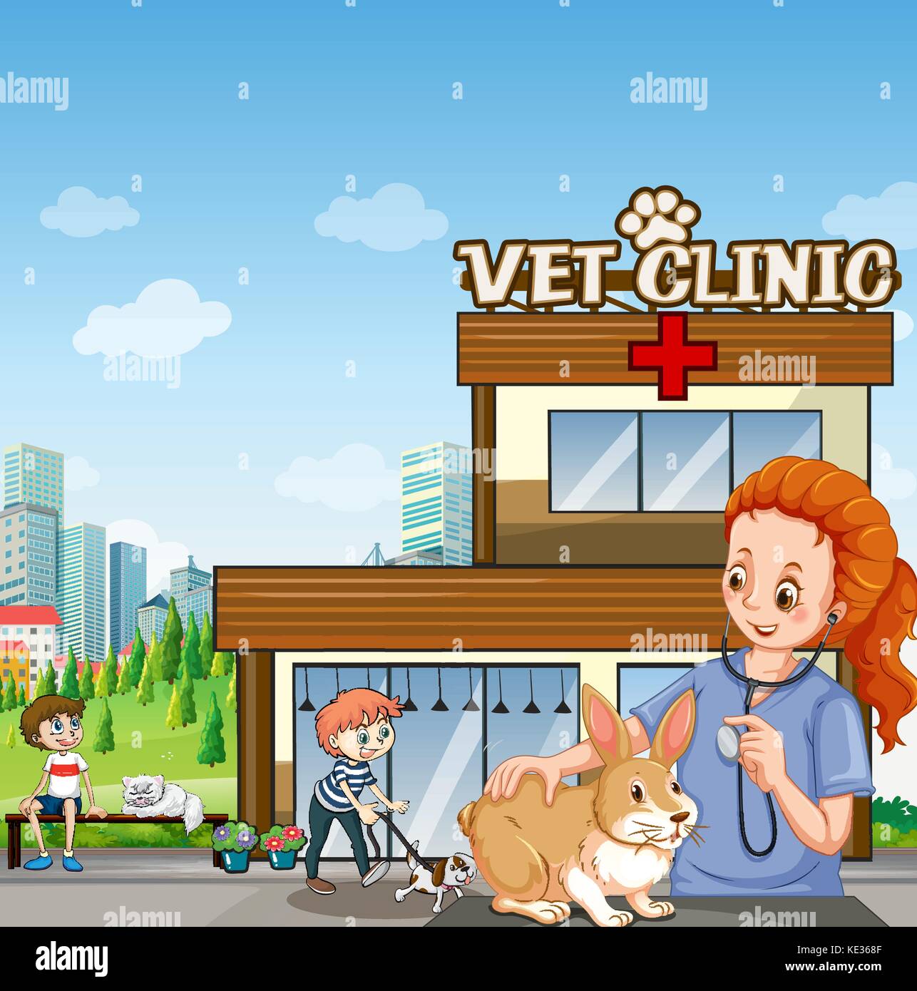 Vet Clinic Clipart