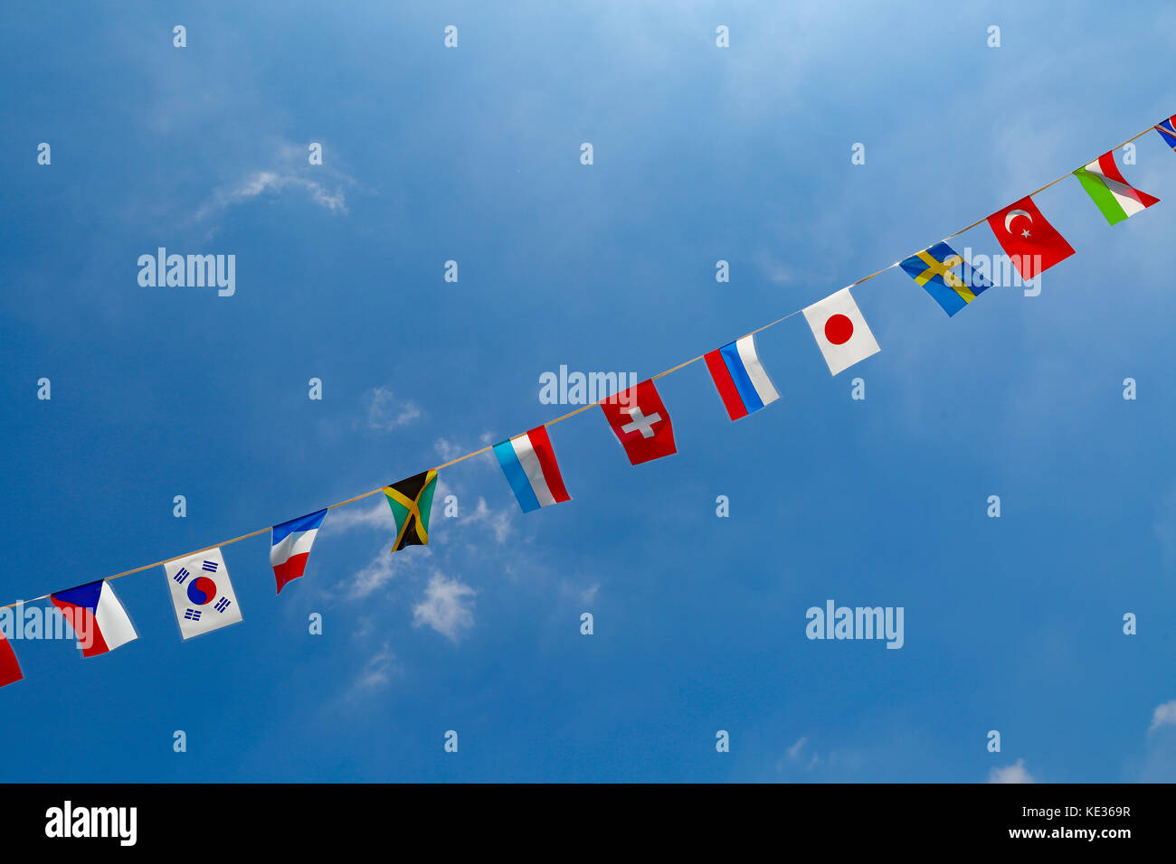 Event flag hi-res stock photography and images - Alamy