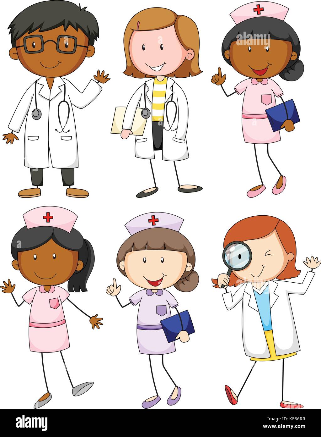 Doctors And Nurses Clipart