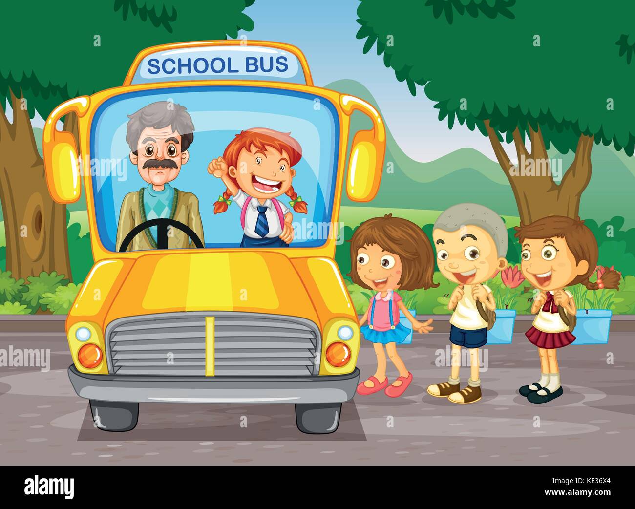 Kids Getting Along Clipart