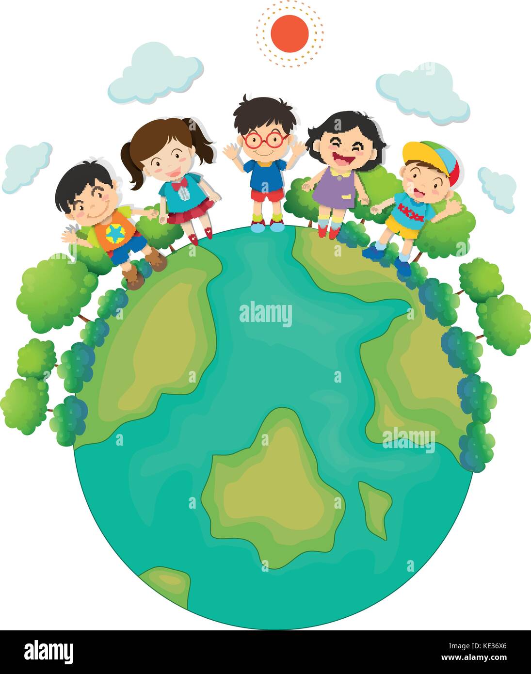 Earth Clipart For Kids
