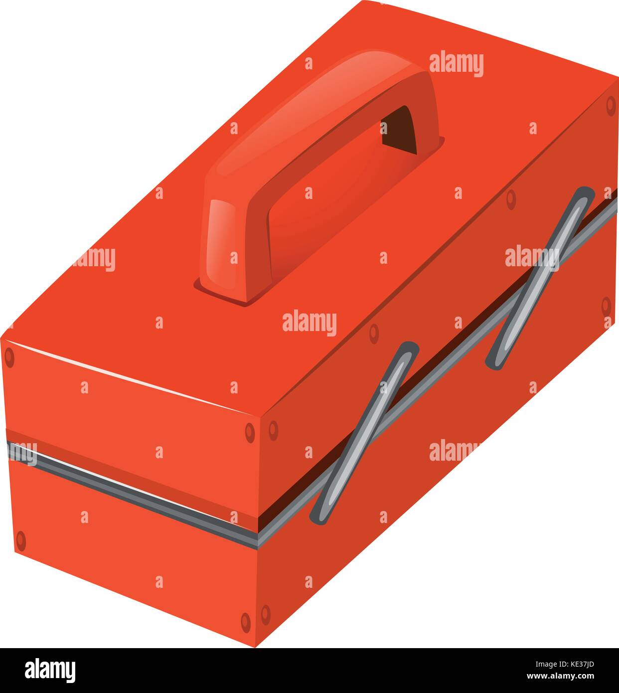 Red Toolbox Clipart