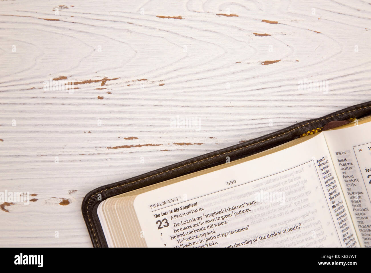 Bible Background with Customizable Space Stock Photo - Alamy