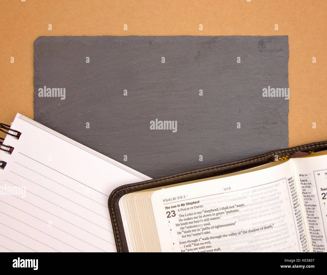 Bible Background with Customizable Space Stock Photo - Alamy