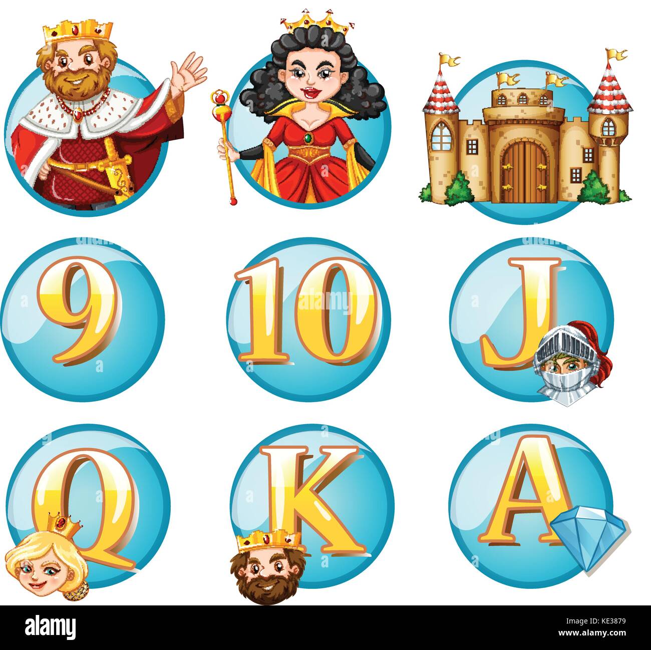 Too many badges Stock Vector Images - Alamy