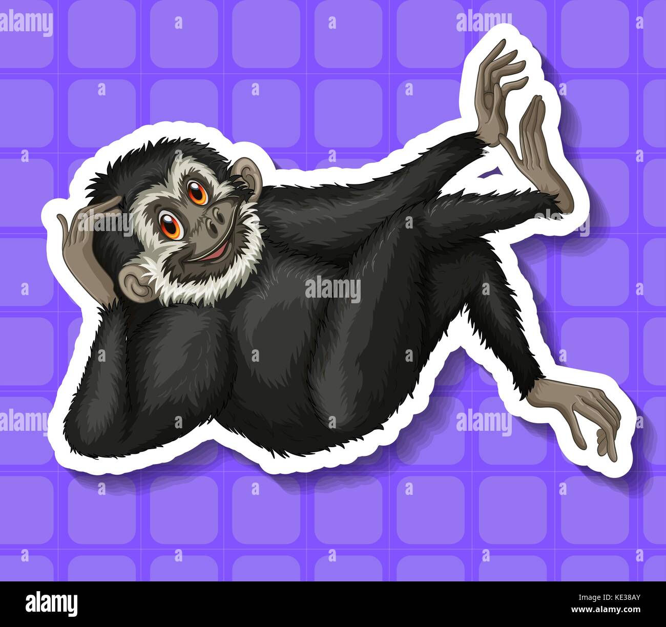 Ape scratching head hi-res stock photography and images - Alamy