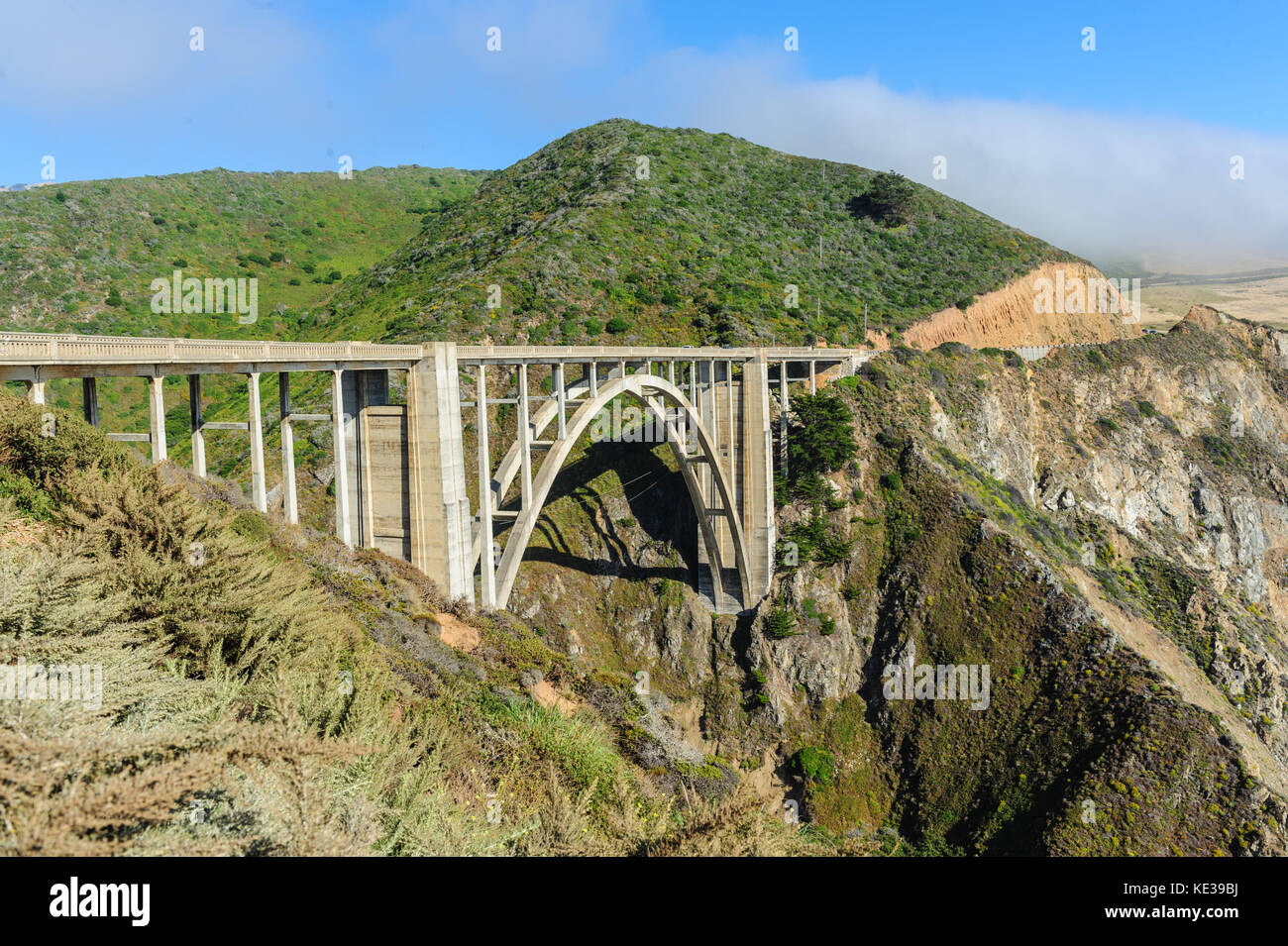 Aerial bixby bridge hi-res stock photography and images - Alamy