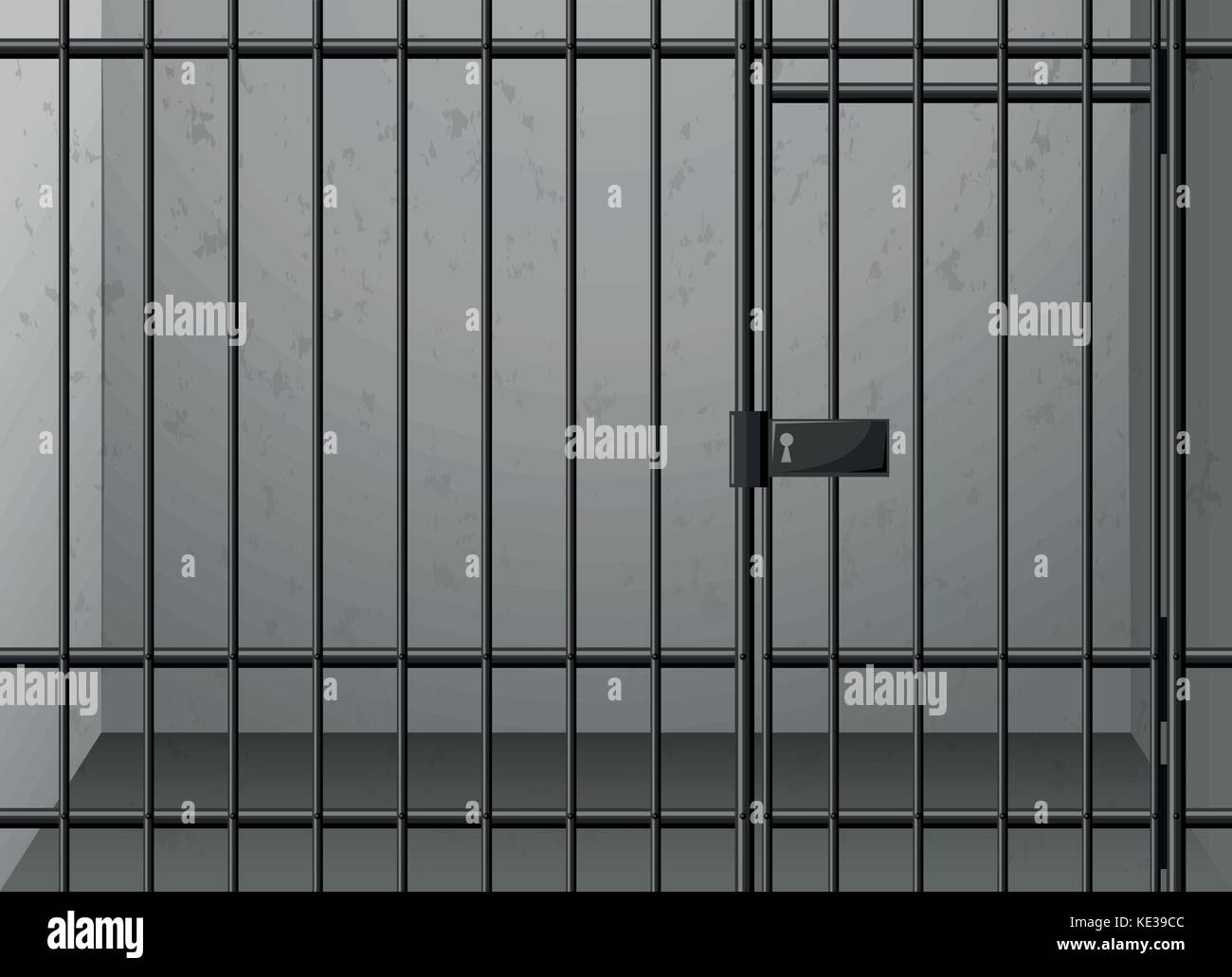 Cage scene Stock Vector Images - Alamy